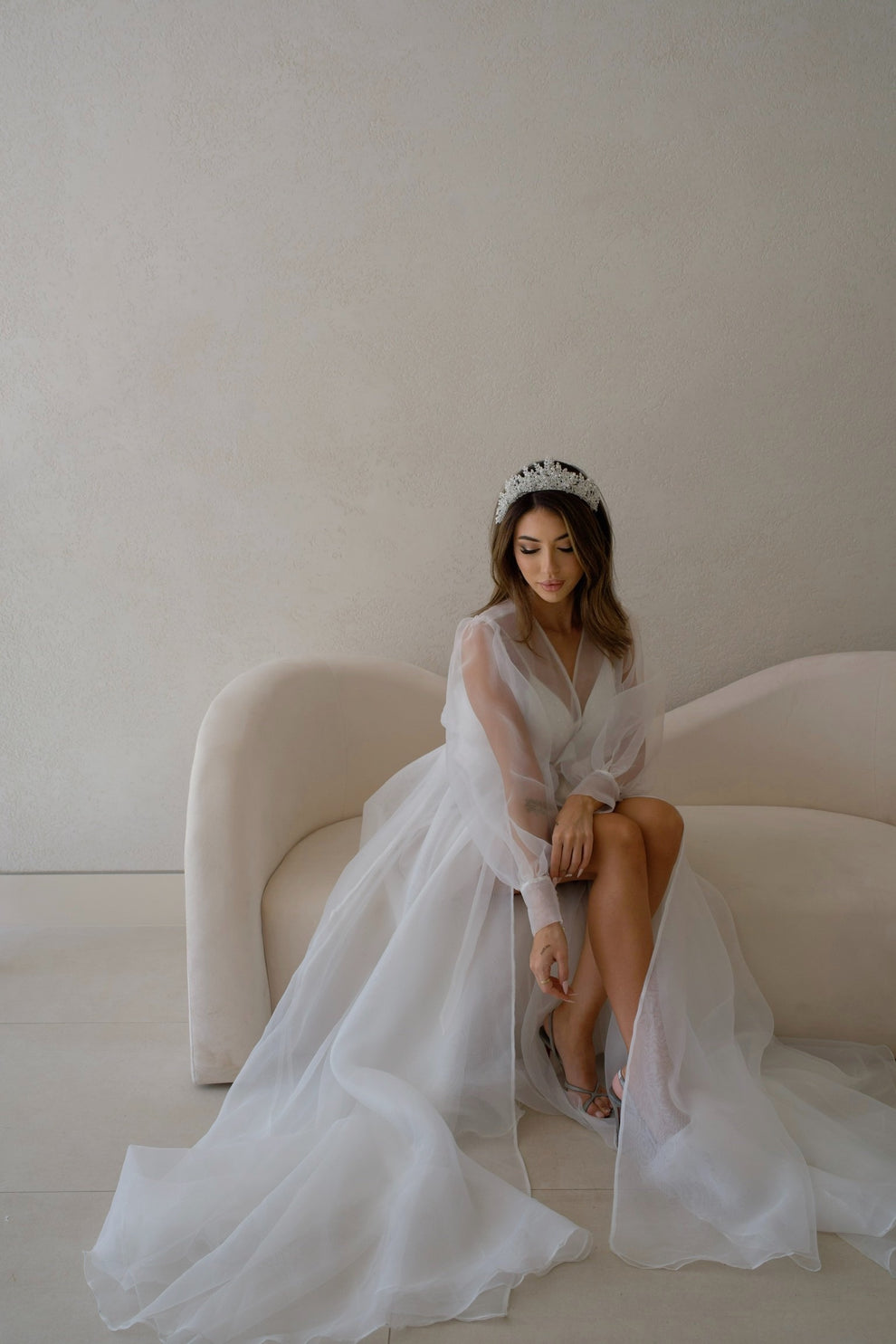 Mila Organza Bridal Robe | Shop for your Wedding Day – Bridal Favours